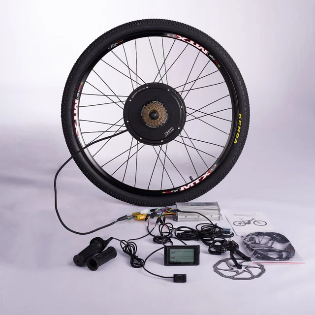 CSC EBIKE CONVERSION Kit 48V 1000 1500 Hub Motor Rear Wheel 26 27.5 29 ...