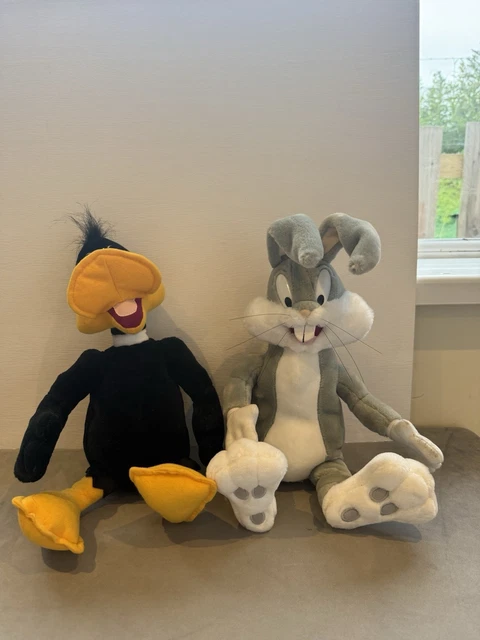LOONEY TUNES VINTAGE 90s Interactive Talking Bugs Bunny and Daffy Duck ...