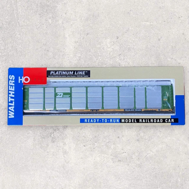 NEW WALTHERS CORNERSTONE Platinum Line HO Model Thrall 89’ Auto Carrier ...