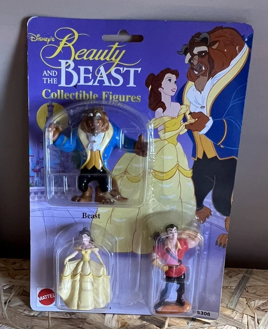 DISNEYS BEAUTY AND The Beast Collectible Figures 1993 Mattel Brand New ...