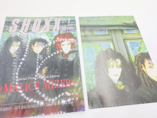 MALICE MIZER SHOXX Vol.83 Vintage Magazine Jan. 2000 w/poster Visual Kei V-kei $99.97 - PicClick AU