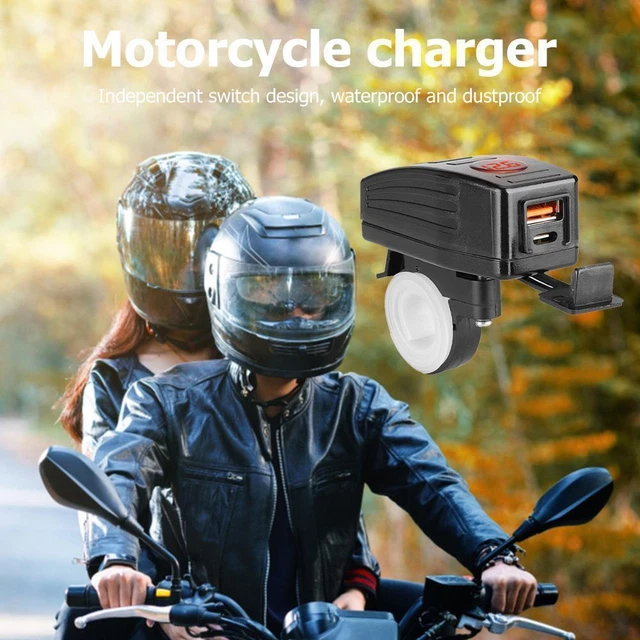 FR POWER ADAPTERS PD QC3.0 Waterproof Type C Port Socket Connector with ...