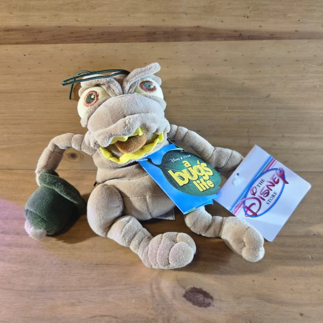 DISNEY STORE PIXAR A Bug's Life PT Flea Bean Bag Plush Toy NWT £17.78 ...