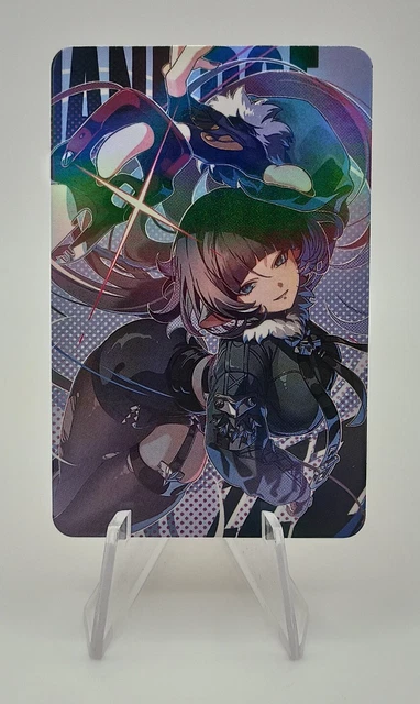 CARTE ZENLESS ZONE Zero ZZZ Jane Doe Anime Manga Girl Holo Foil Card ...