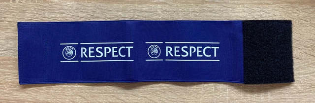 UEFA CHAMPIONS LEAGUE Respect Captain Armband COLLECTIBLE EDITION #1 £ ...