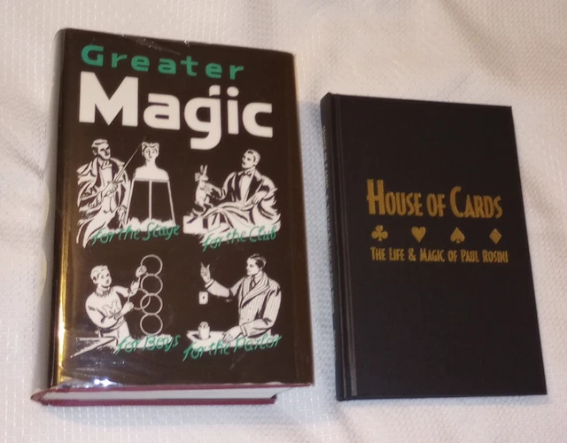GREATER MAGIC KAUFMAN Ed + Rosini Bio Hilliard Hugard Tarbell Scarne ...