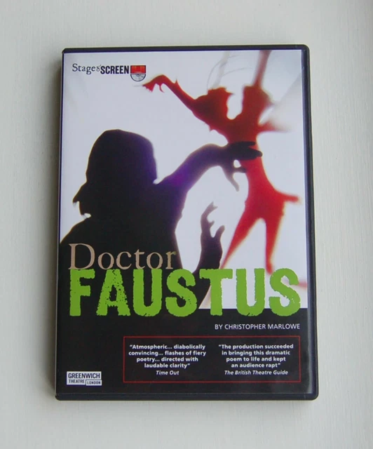 DOCTOR FAUSTUS - DVD Région 0 - Live at Greenwich Theatre - Christopher ...