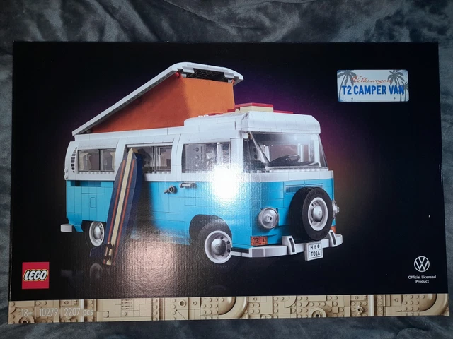 LEGO ICONS: VOLKSWAGEN T2 Camper Van (10279) Brand New £179.99 ...