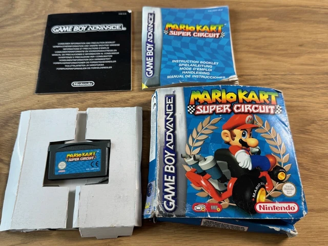 MARIO KART SUPER Circuit Game Nintendo GBA Boxed – Tested £36.00 ...