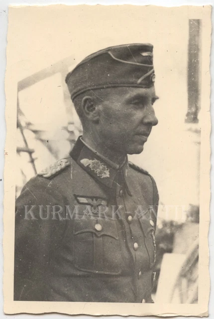 S018 FOTO WEHRMACHT 50. I.D. Ukraine Sewastopol Portrait General major ...