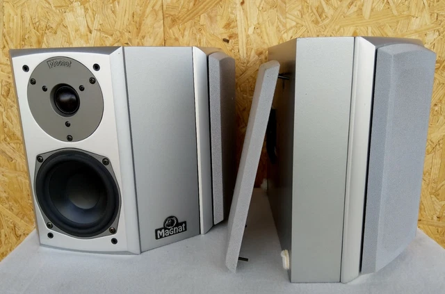 MAGNAT VECTOR NEEDLE 2-Way Dipole Speakers * 160 Watts * From 38 Hz £ ...
