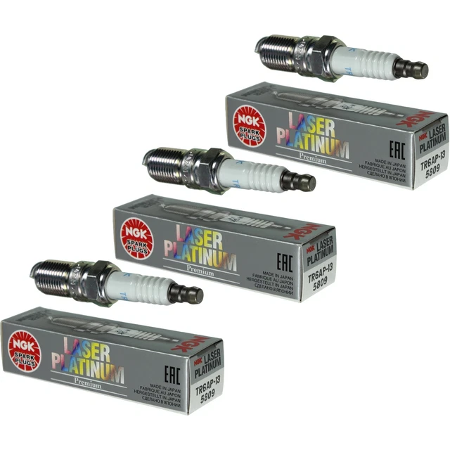 3X ORIGINAL NGK Bougie 5809 Type TR6AP-13 Allumage Bougie EUR 51,65 ...