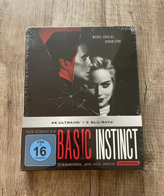 BASIC INSTINCT / 4K Ultra Blu-Ray Steelbook / New & Original Packaging ...