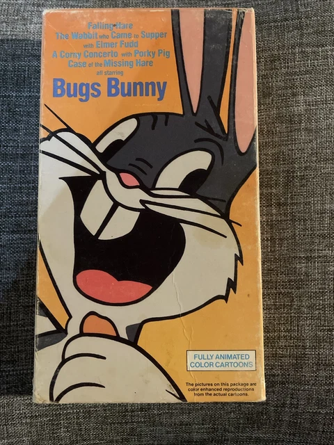 KIDS KLASSICS BUGS Bunny VHS Fully Animated Color Cartoons Vintage £2. ...