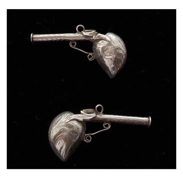 RARE DESIGN 16TH Century AD Medieval Silver Hawking Whistle £822.72 ...