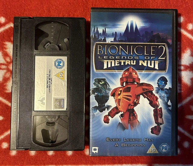 VHS BIONICLE 2 Legends Of Metru Nui £4.00 - PicClick UK
