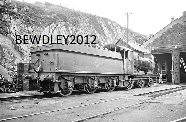 NEGATIVE 35MM GWR COLLETT 2268 MACHYNLLETH SHED 1963 +COPYRIGHTS £21.00 ...