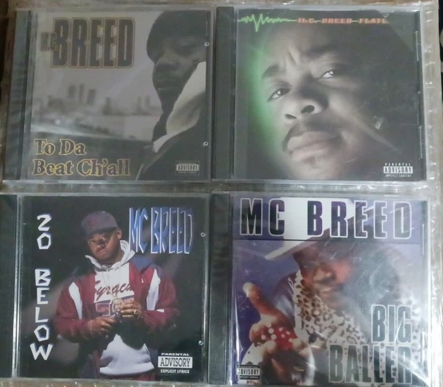 MC BREED LOT Of 4 CDs Rare G-FUNK GANGSTA RAP HIP HOP 90s MUSIC ...