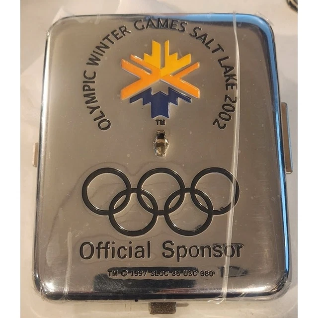US WEST PAYPHONE Coin Vault Plate – Salt Lake 2002 Olympics – New Old ...
