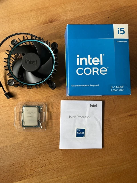 INTEL CPU CORE I5-14400F 4.7GHz LGA 1700 Box Bx8071514400f EUR 112,11 - PicClick DE
