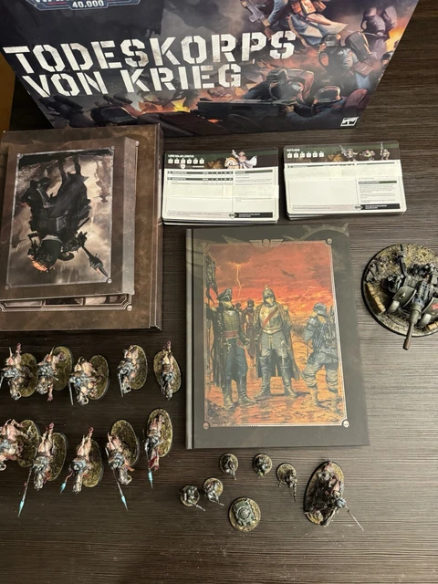 WARHAMMER 40K DEATH Korps of Krieg Army Set Vollständig Bemalt!! EUR ...