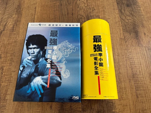 BRUCE LEE ULTIMATE DVD Collection Limited Edition mit T-Shirt, Fortune ...