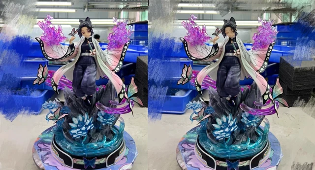 OKS STUDIO DEMON Slayer Kochou Shinobu GK Resin Painted LED Figurine ...