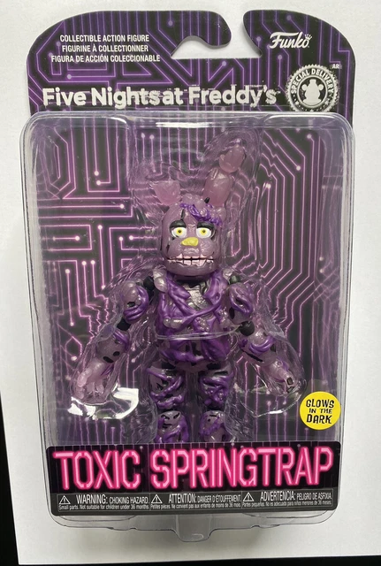 New Sealed Mint Five Nights At Freddys Fnaf Toxic Springtrap Funko