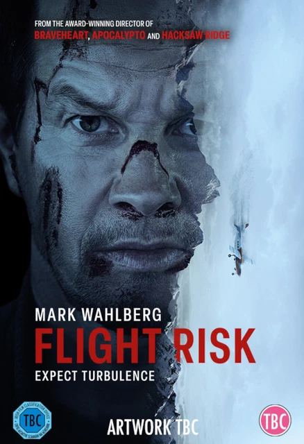 FLIGHT RISK (DVD) Mark Wahlberg Michelle Dockery (PRESALE Coming Soon ...