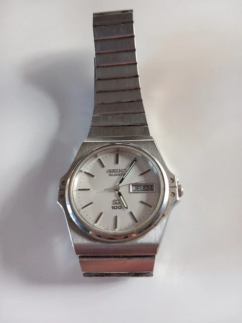 VINTAGE SEIKO FRENCH Wording Gents Watch £72.00 - PicClick UK