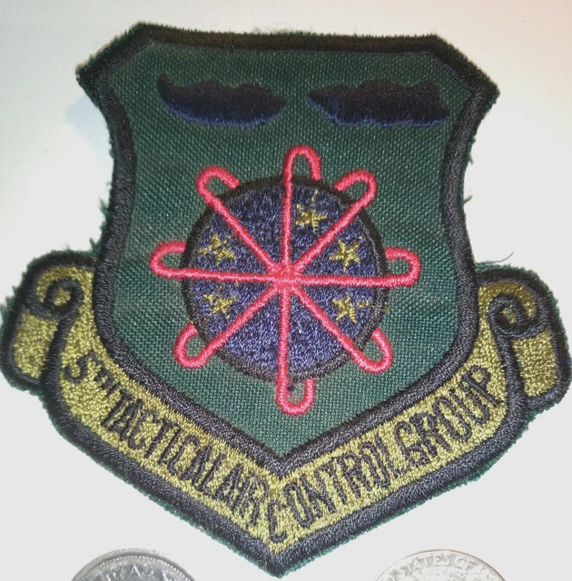 USAF 5TH TACTICAL Control Group Patch Badge Crest $14.00 - PicClick CA