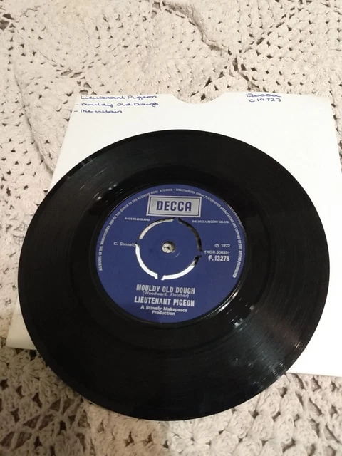 LIEUTENANT PIGEON, Mouldy Old Dough, 1972, 7", Vinyl, 45, Single, Decca ...