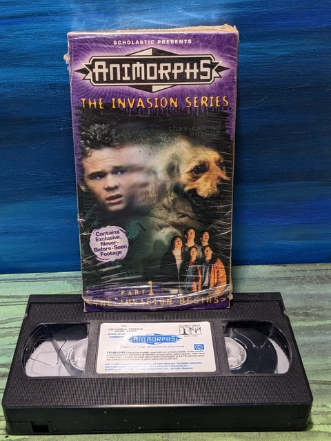 ANIMORPHS THE INVASION Series Part 1 The Invasion Begins VHS Sci-Fi ...