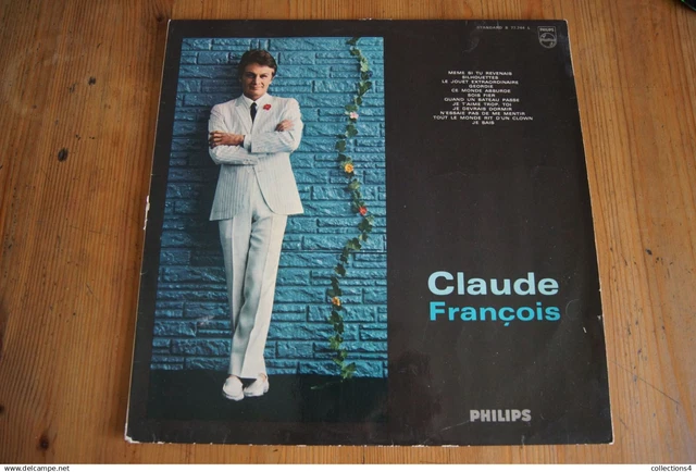 CLAUDE FRANCOIS MEME Si Tu Revenais Lp Original 1965 Label Noir EUR 4 ...