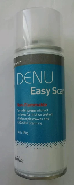 DENU EASY SCAN Propellant Powder Spray CAD CAM Scanning for CEREC 9 OZ ...