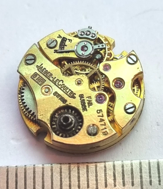 MOUVEMENT DE MONTRE ancienne femme jaeger lecoultre 8NR pour pièces ...