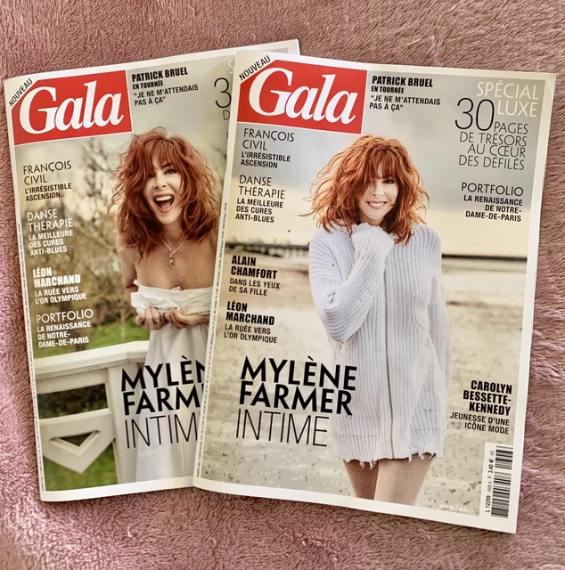 MAGAZINE GALA N°464 - Mylène Farmer intime Lot De 2 Magazines Neufs EUR 30,00 - PicClick FR