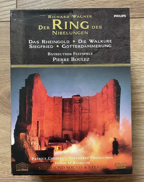 RICHARD WAGNER DVD Der Ring Des Nibelungen 7 DVD Set ALL REGIONS EUR 64,20 - PicClick IT