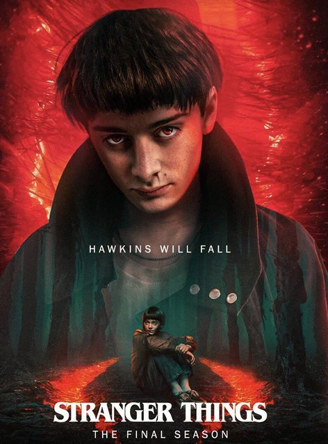STRANGER THINGS SEASON 5 The Final Season Netflix A4 Poster Art £5.05 ...