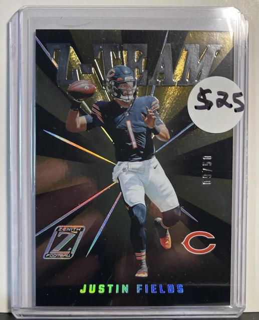 JUSTIN FIELDS 2022 Zenith Z-Team numéroté /50 #ZT-12 EUR 28,00 ...