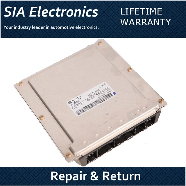 01-05 MERCEDES BENZ C240 ECU PCM ENGINE CONTROL MODULE COMPUTER Repair ...