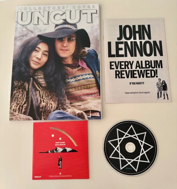 UNCUT MAGAZINE AUGUST 2024 John Lennon Beatles +CD Booklet Collectors ...