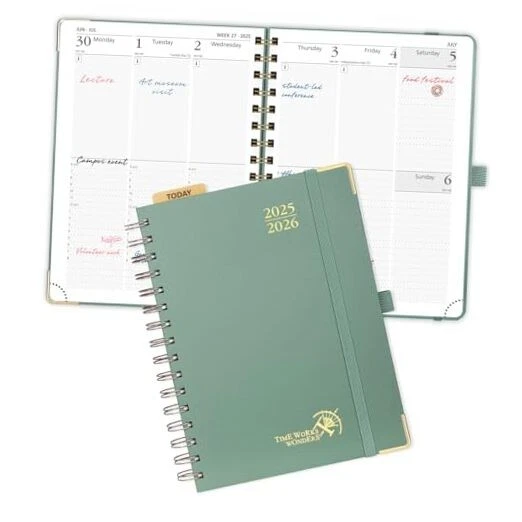 ACADEMIC PLANNER 2025-2026 (July 2025-June 2026), Daily Weekly and ...