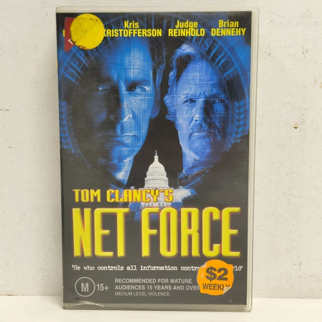 NET FORCE (1999) - Big Box VHS Tape - Ex Rental $25.00 - PicClick AU