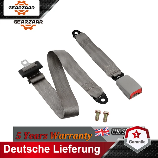 2-PUNKT SICHERHEITSGURT FÜR VW Bus T3 T4 T5 LKW PKW Beckengurt mit DE ...