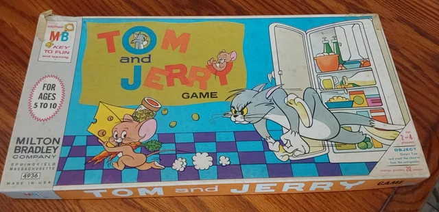 VINTAGE 1968 TOM AND JERRY Board Game Milton Bradley £5.87 - PicClick UK