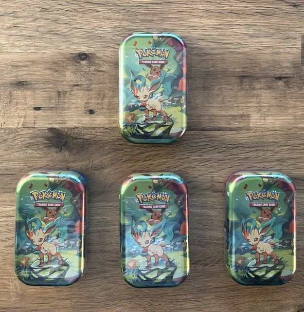 POKÉMON TCG: PRISMATIC Evolutions Mini Tin - Sealed - Leafeon 🐉💎 $31.57 ...