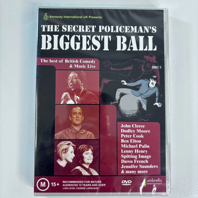THE SECRET POLICEMAN'S Biggest Ball DVD Region Free PAL Brand New ...