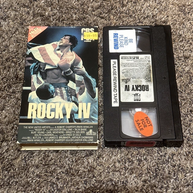 1990 BANDE VIDÉO Rocky V VHS Sylvester Stallone EUR 11,02 - PicClick FR