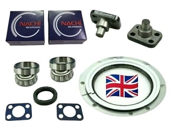 SUZUKI JIMNY AVANT Pivotant Articulé Axe Joint Moyeu Roulement King Pin ...